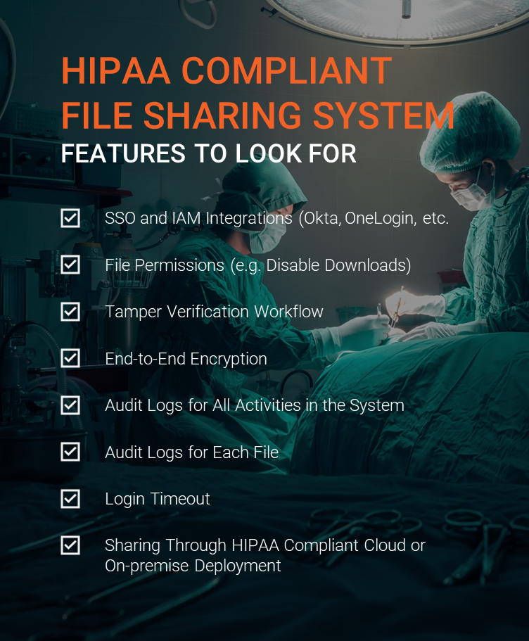 Best HIPAA Compliant File Sharing Solutions
